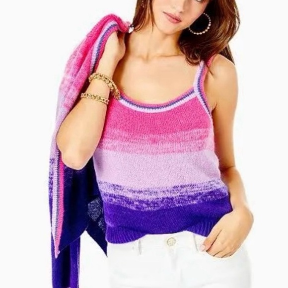 Lilly Pulitzer | Tops | Lilly Pulitzer Tessalyn Tank Sweater Set | Poshmark